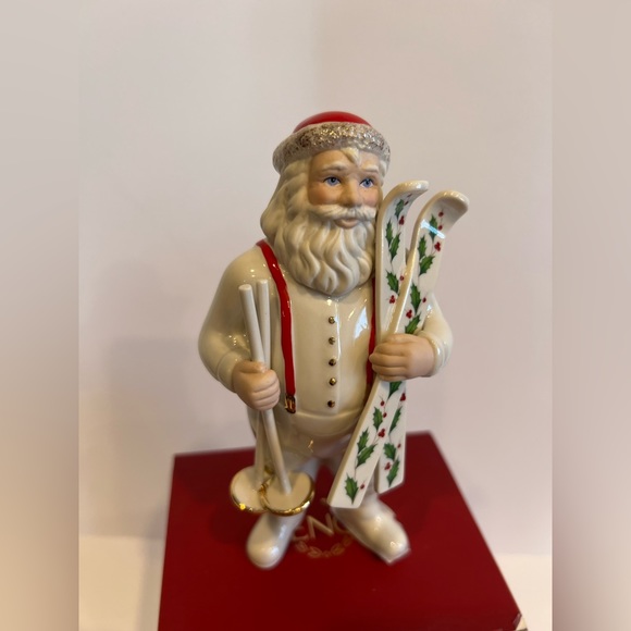 Lenox | Art | Lenox Annual 22 Ski Trip Santa 68 New In Box Sku 892729 ...